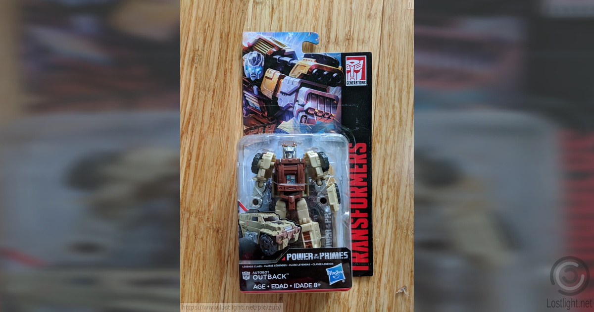 Outback (Legends) Hasbro | Lost light