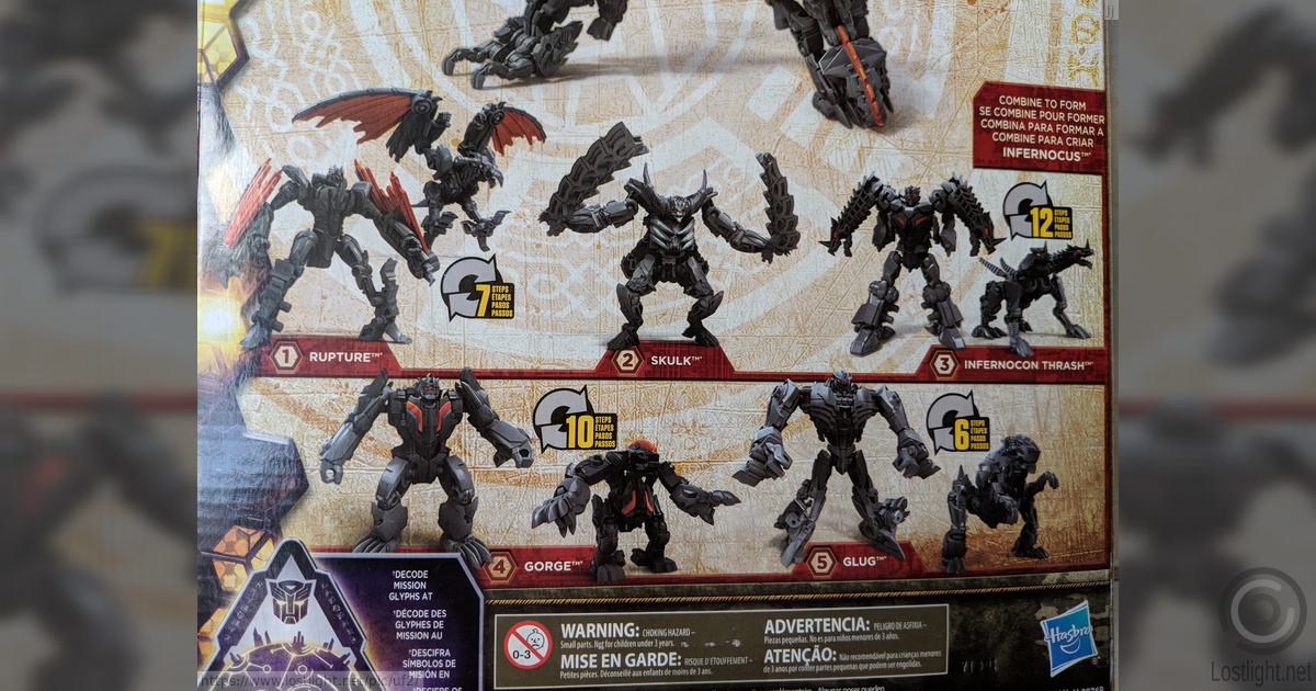 Hasbro The Last Knight Infernocus | Lost light